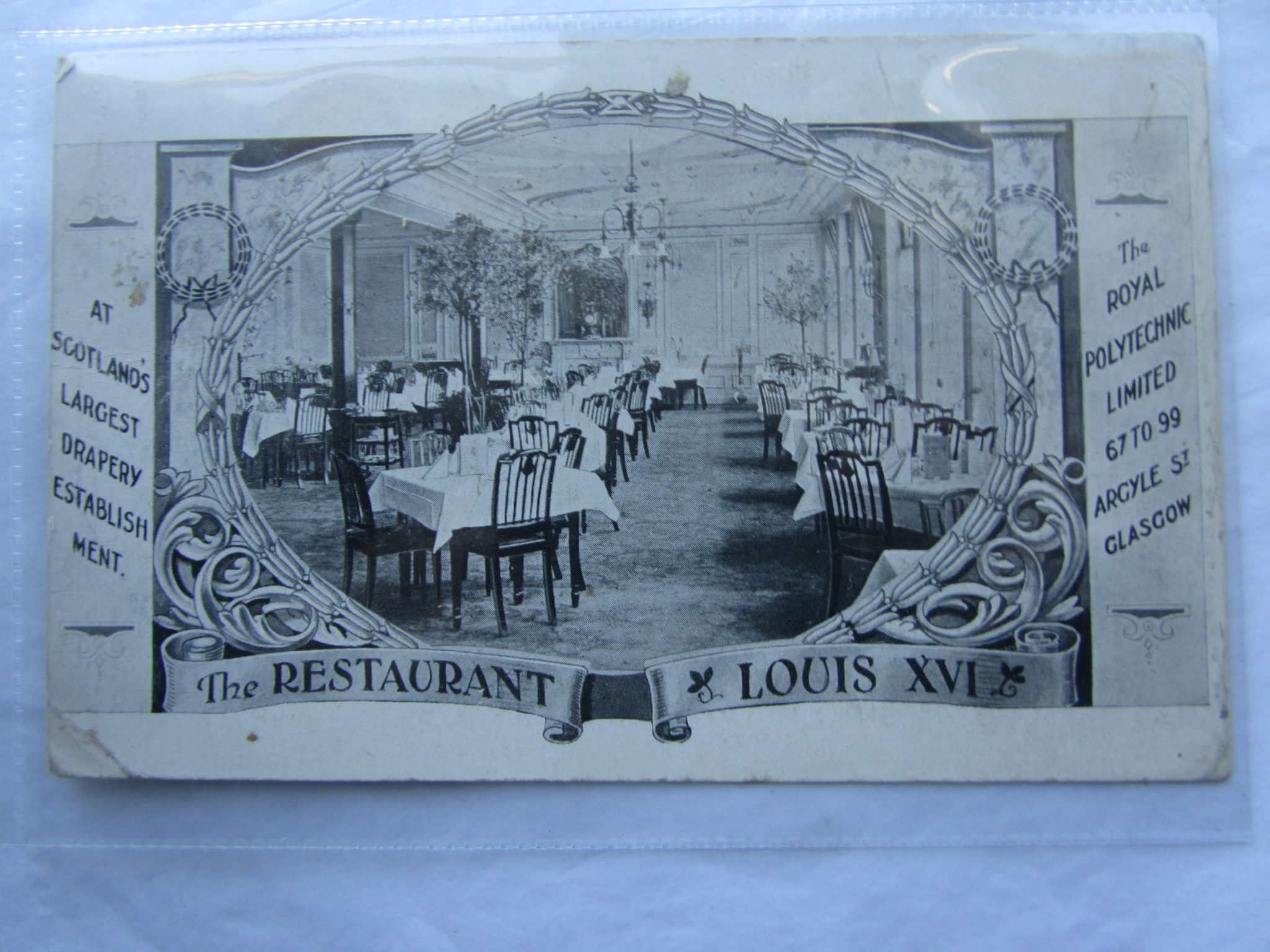 1911: Restaurant Louis XVI, in John Anderson's Royal Polytechnic ...
